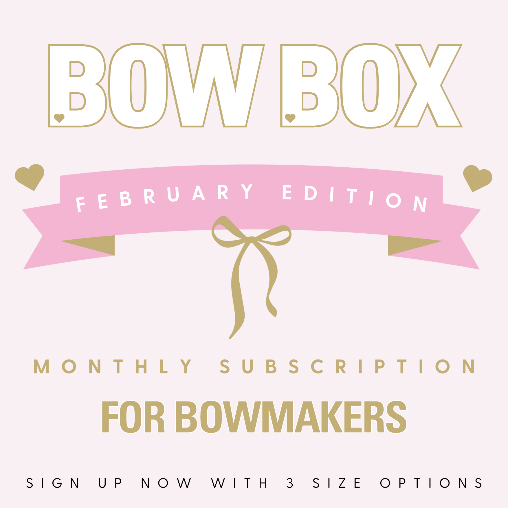 EXCLUSIVE Bow Box Monthly Craft Bow Making Supplies Subscription Box ...