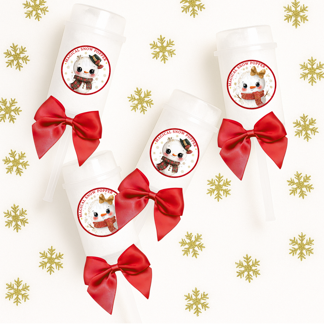 MAGICAL SNOW POPPER SOLVENT STICKERS – Elhen - The Craft Shop