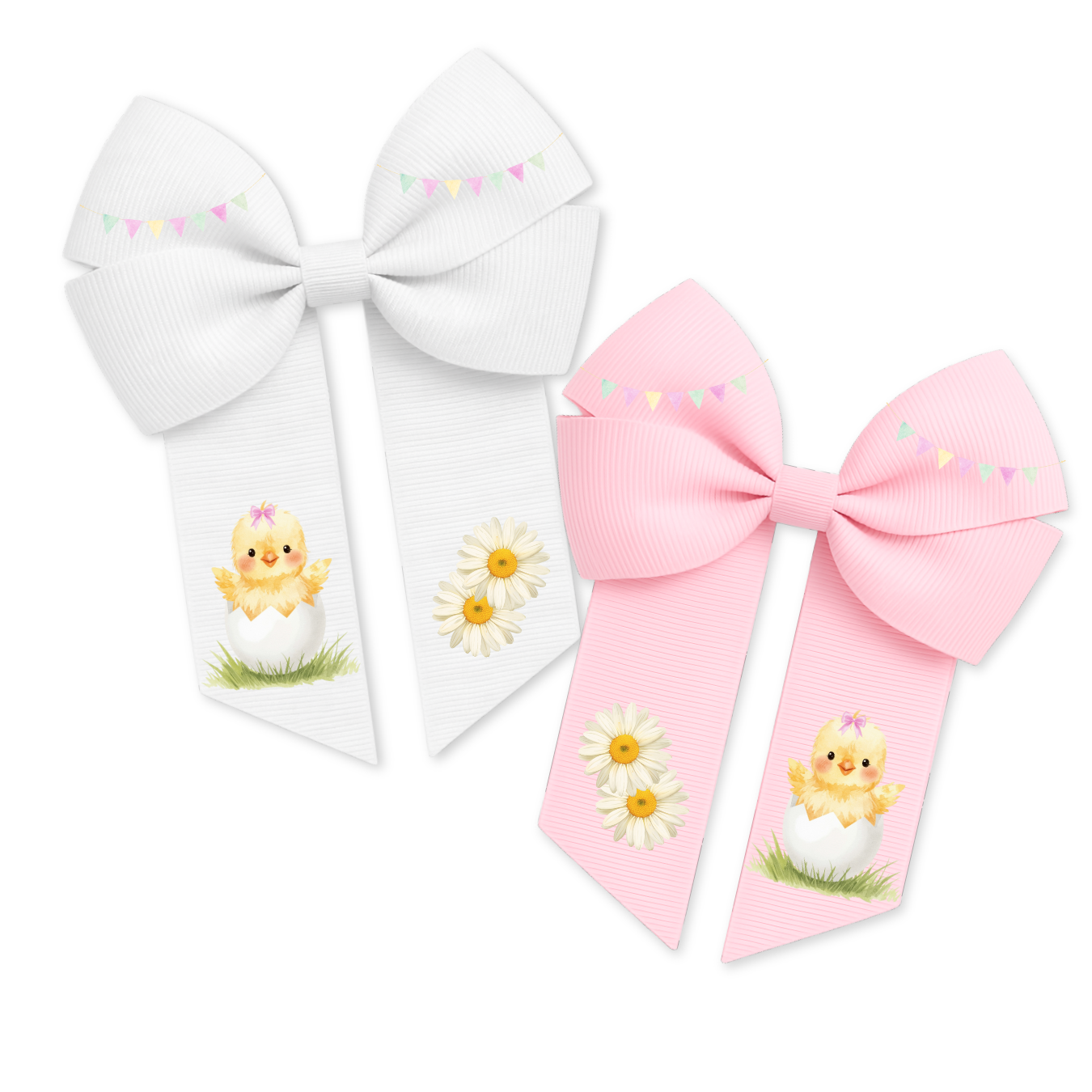 DTF MINI BOW TRANSFERS- EASTER CHICK STORYBOOK SET – Elhen - The World ...